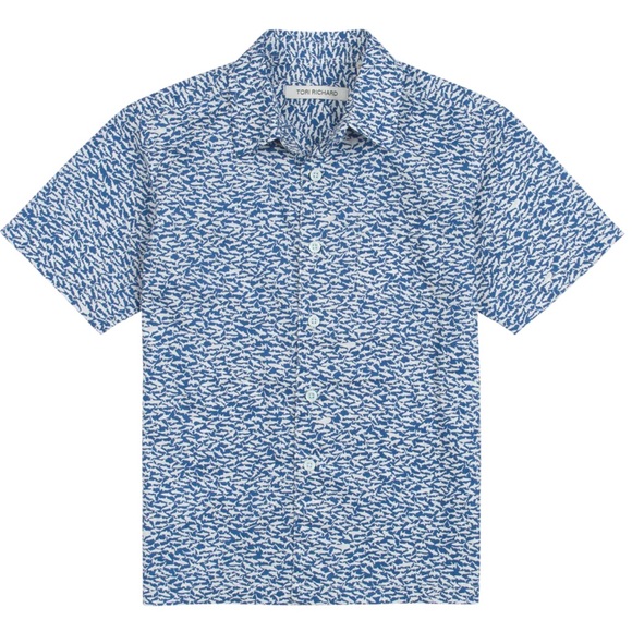 Tori Richard | Shirts & Tops | Tori Richard Shark Shirt Boys Large 12 ...